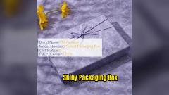 Shiny CMYK Product Packaging Box