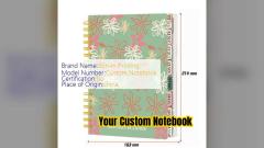Custom Spiral Notebooks Your Design
