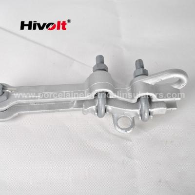 China Van de de Lijnhardware van de aluminiumtransmissie de Hotlineklem met Gegalvaniseerde Staalbout en Noot Te koop