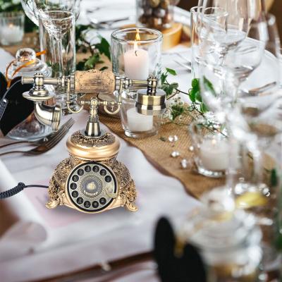 Cina Classic Wedding Phone Guest Book Retro Craftsmanship Audio Wedding Guestbook Per le coppie in vendita