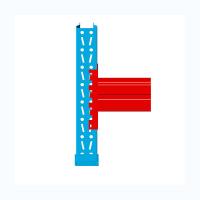 China High Density FIFO Pallet Warehouse Racking Storage 2000KG for sale