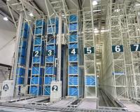 China Double Column 40m Height Warehouse Automated Stacker Cranes for sale