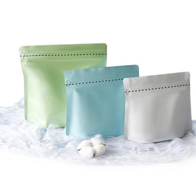 China La lámina de mylar colorida se levanta autoadhesivo reciclable del solo paquete de la cremallera de la bolsa en venta