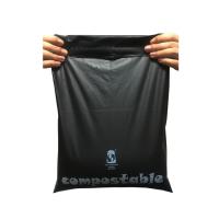 China PBAT Black Mailing 2.5mil Biodegradable Packaging Bag Compostable for sale
