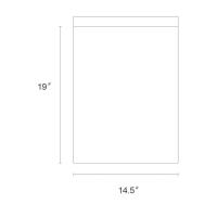 China White LDPE Poly Packaging Bag Bulk 14.5 X 19 Poly Mailers For Clothing / Hoody for sale