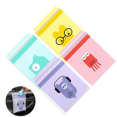 China 29.5×24cm Biodegradable Packaging Bag Disposable Portable Car Garbage Use for sale
