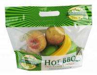 China BOPP / CPP Fresh Plastic Vegetable Packaging Bag With Vent Holes for sale