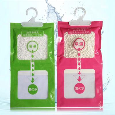 China Moisture Absorber k Packaging Bag , 16*29cm Home Hanging Dehumidifier Bag for sale
