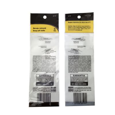 China 80mic Transparent Polypropylene Opp Plastic Bag With Adhesive Tape ASP for sale