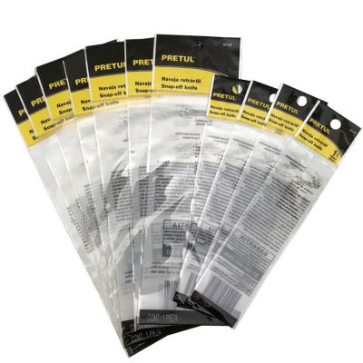 China 80mic Transparent Polypropylene Opp Plastic Bag With Adhesive Tape ASP for sale