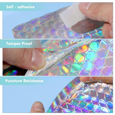 Cina La chiusura adesiva della guarnizione avvolge il colore di spedizione dell'arcobaleno delle borse per l'imballaggio di spedizione in vendita