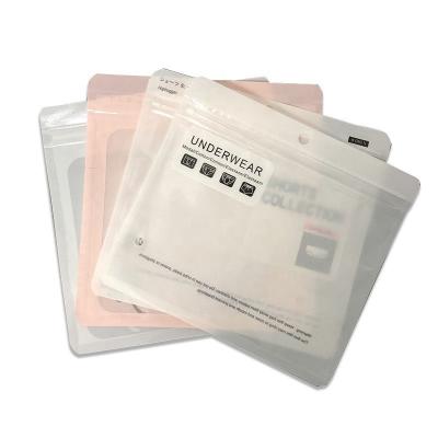 中国 非対称多重処理システムのPE Zipper Storage Bags、12pcs Frosted T Shirt Packaging Pouch 販売のため
