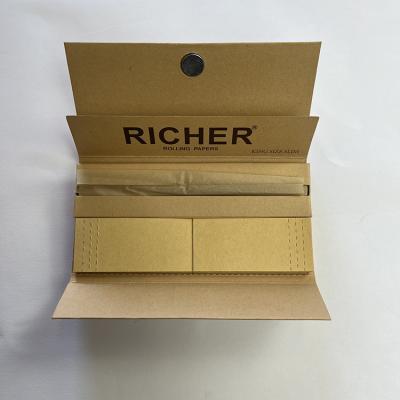 China OEM 1 1/4 de cone pre rolado do tamanho 77x44MM 55 folhas com pontas da folha de ouro à venda