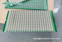 China Derrick HyperPool Shaker Screen - Rectangle Wave Type for 4-Panel Shakers, API 20-325, 400-450 Hour Life for sale
