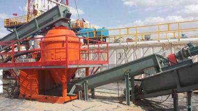 China OBM Vertical Cutting Dryer 95% Fluid Recovery Explosion Proof For Drilling Waste for sale