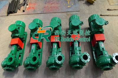 Cina Distanza di sollevamento 23m-61m Pompa di fango industriale 20-320m3/h Pompa di fango verticale in vendita