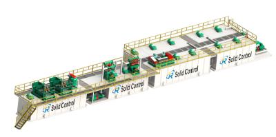 China TRZJ70 Durable Oil Gas Drilling Mud System Solids Control System Easy Operation for sale