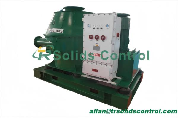 Quality High Pressure Air Knife Vertical Cutting Dryer 0-900r/Min Solids Separation for sale