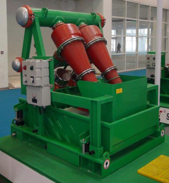Quality 300m3/H Drilling Mud Desander With DN150 Inlet For Solids Control System for sale