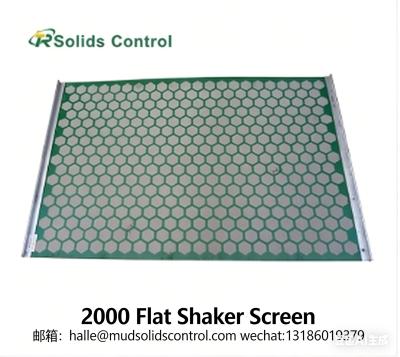 China 2000 Flat Shaker Screen for Derriok 2000 Shale Shaker for sale