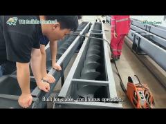 durable screw conveyors for drilling waste management solutions handling of industrial materials
