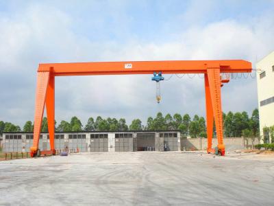 China 1 ton 30 ton Industrial Launching Single Beam Gantry Crane Design for sale