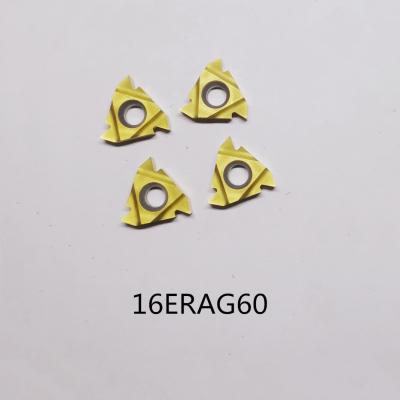 Cina Inserzioni dorate del carburo del filo del triangolo del ghisa 16ERAG60 in vendita