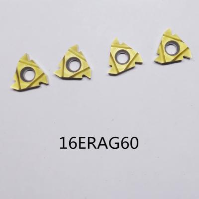 Cina Inserzioni dorate del carburo del filo del triangolo del ghisa 16ERAG60 in vendita