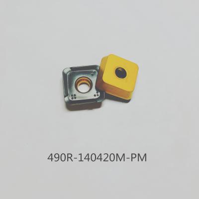 Cina Inserzioni degli utensili per il taglio del tornio di CNC del tungsteno 490R-140420M-PM in vendita