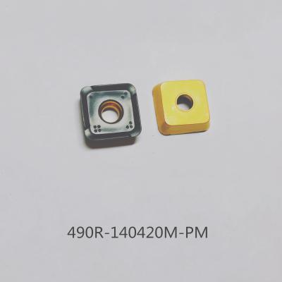 Cina Inserzioni degli utensili per il taglio del tornio di CNC del tungsteno 490R-140420M-PM in vendita
