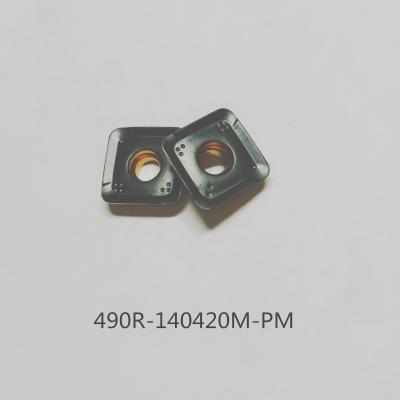 Cina Inserzioni degli utensili per il taglio del tornio di CNC del tungsteno 490R-140420M-PM in vendita