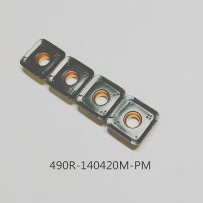 Cina Inserzioni degli utensili per il taglio del tornio di CNC del tungsteno 490R-140420M-PM in vendita