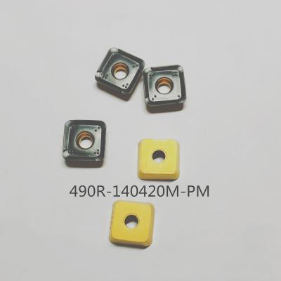 Cina Inserzioni degli utensili per il taglio del tornio di CNC del tungsteno 490R-140420M-PM in vendita