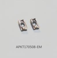 China PVD CVD APKT1705PER-EM Silver CNC Insert Tooling 92 HRC for sale