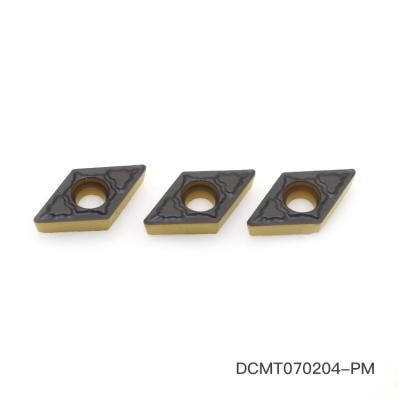 Cina Il carburo di CNC di DCMT070204-PM inserisce le inserzioni del carburo del rivestimento di CVD in vendita