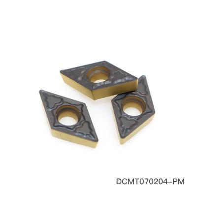 Cina Il carburo di CNC di DCMT070204-PM inserisce le inserzioni del carburo del rivestimento di CVD in vendita
