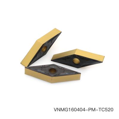 Cina VNMG160404 (08 PVD che ricoprono le inserzioni del carburo di CNC per acciaio di giro in vendita