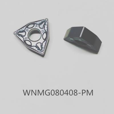 Cina Il carburo di CNC dell'acciaio di tungsteno dell'acciaio legato inserisce WNMG 080404(08) - PM in vendita