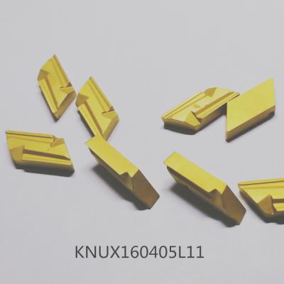 Cina Inserzioni del carburo di CNC di KNUX160405L per 92 HRC acciaio temperato in vendita