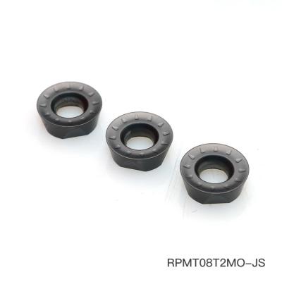 China RPMT08T2MOE-JS CNC Carbide Safety Milling Inserts PVD CVD for sale