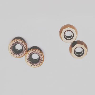 Cina La fresatura del carburo di CNC di RPMT1204MOE-JS inserisce il rivestimento di CVD di PVD in vendita