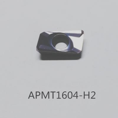 China O carboneto quadrado da ferramenta do CNC APMT1604PDER-H2 introduz o revestimento do CVD de PVD à venda