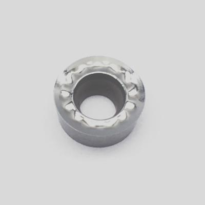 Cina Inserzioni non rivestite del carburo di CNC di RCGT0803MO-AK per alta resistenza all'usura di alluminio in vendita