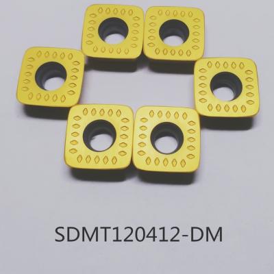 China SDMT1204-DM High Feed Milling Inserts PVD CVD Milling Cutter Inserts for sale