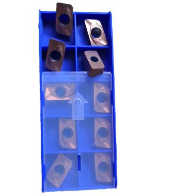 China APMT1604 PDER Indexable Helical Milling Tools Helical Carbide Cutting Inserts for sale