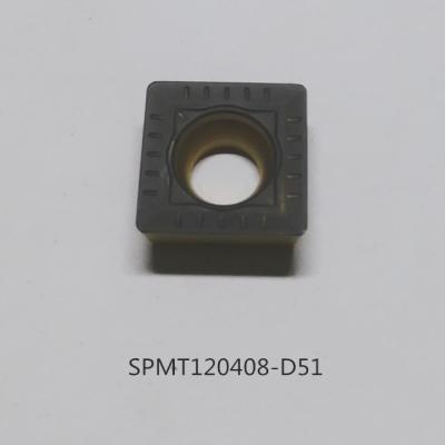 China SPMT120408-D51 Indexable Helical Milling Tools Carbide Inserts For Well Drilling for sale