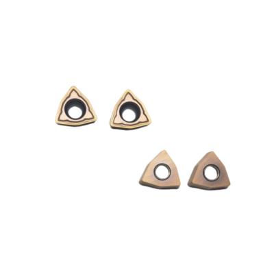 Cina Triangle WCMX080412-FN Inserti per tornitura dura Rivestimento CVD o PVD in vendita