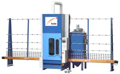 China 20-30m2/H Automatic Glass Sandblasting Machine Manufacturers Easy Operation for sale