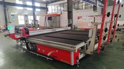 China CNC All In One Glass Cutting Machine 0-200M/Min High Speed Cutting / Automatic Braking for sale