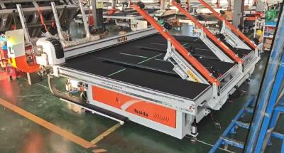 China 3826 CNC Glass Cutting Machine 7350*3100*1300mm 3-18mm Glass Thickness for sale